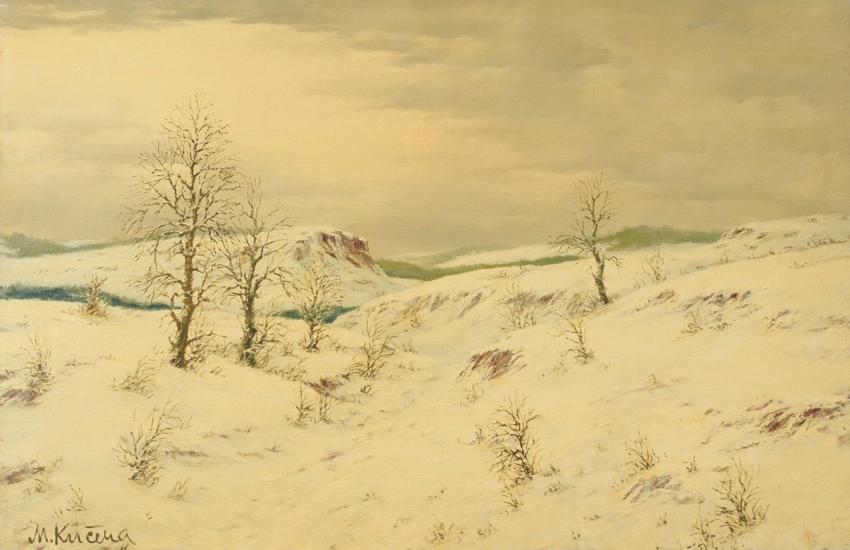 Vladimír Novák | Winter Landscape | MutualArt