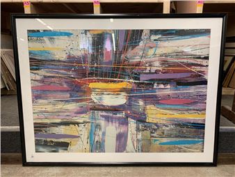 Pollock Jackson | Abstract drip style | MutualArt