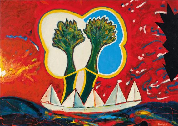 Pat Hanly | Pacific Hope Vessel (1984) | MutualArt