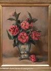 William Steene | Still Life of Camellias | MutualArt