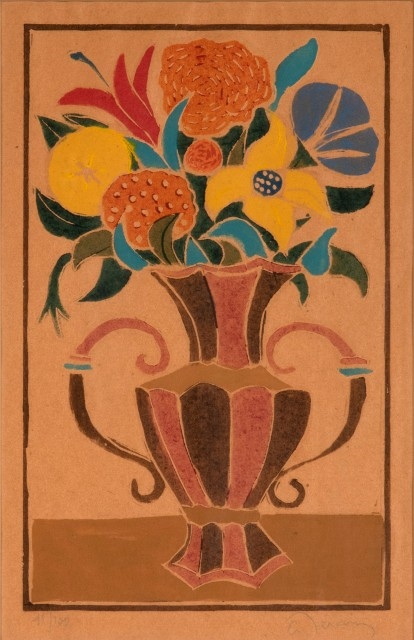 André Derain | BOUQUET DE FLEURS DANS UN VASE (ADHÉMAR 117) | MutualArt