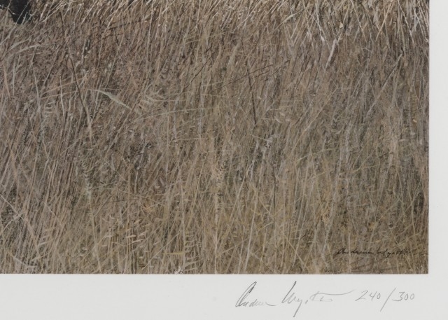 Andrew Wyeth | DISTANT THUNDER (1980) | MutualArt