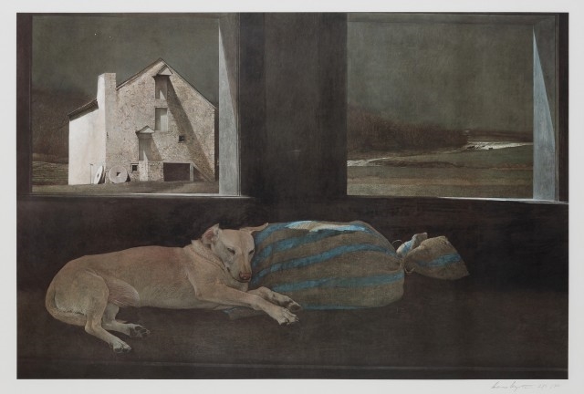 Andrew Wyeth | DISTANT THUNDER (1980) | MutualArt