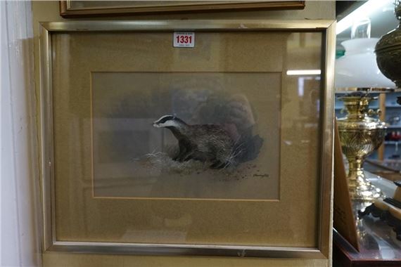 Gordon Beningfield | Badger | MutualArt