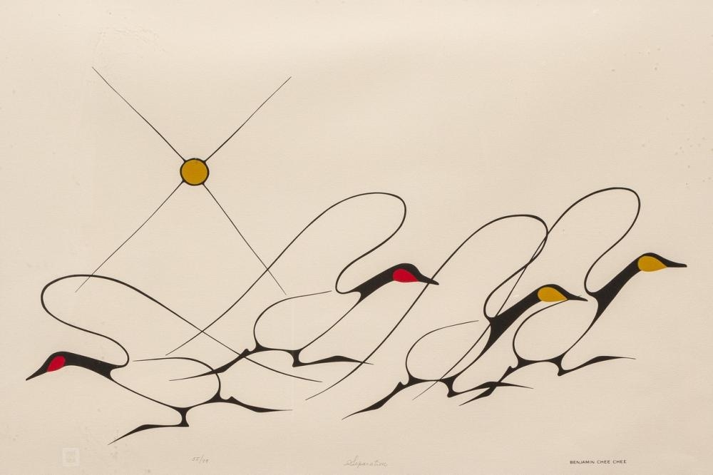 Benjamin Chee Chee | Deer | MutualArt