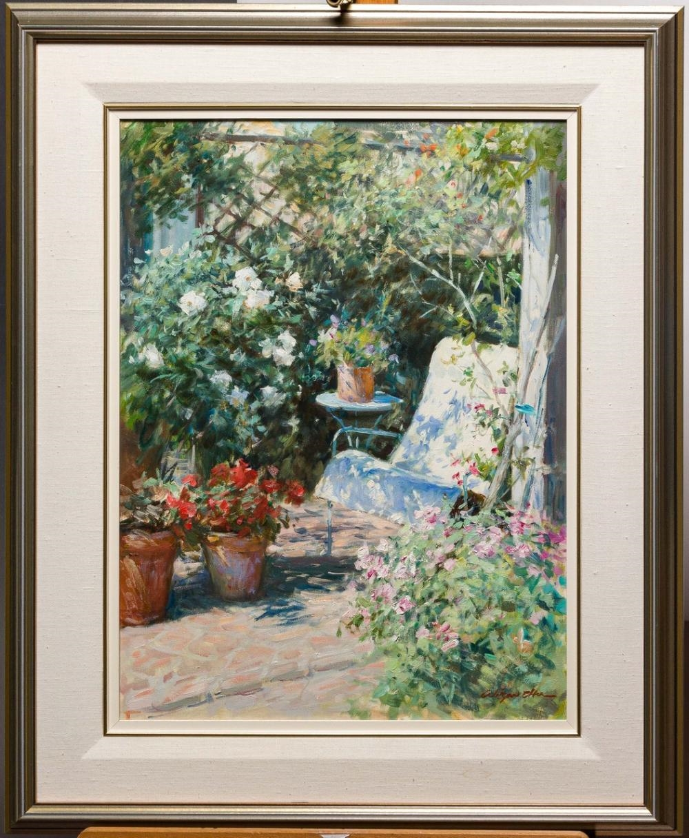 Wilson Chu | a garden retreat | MutualArt