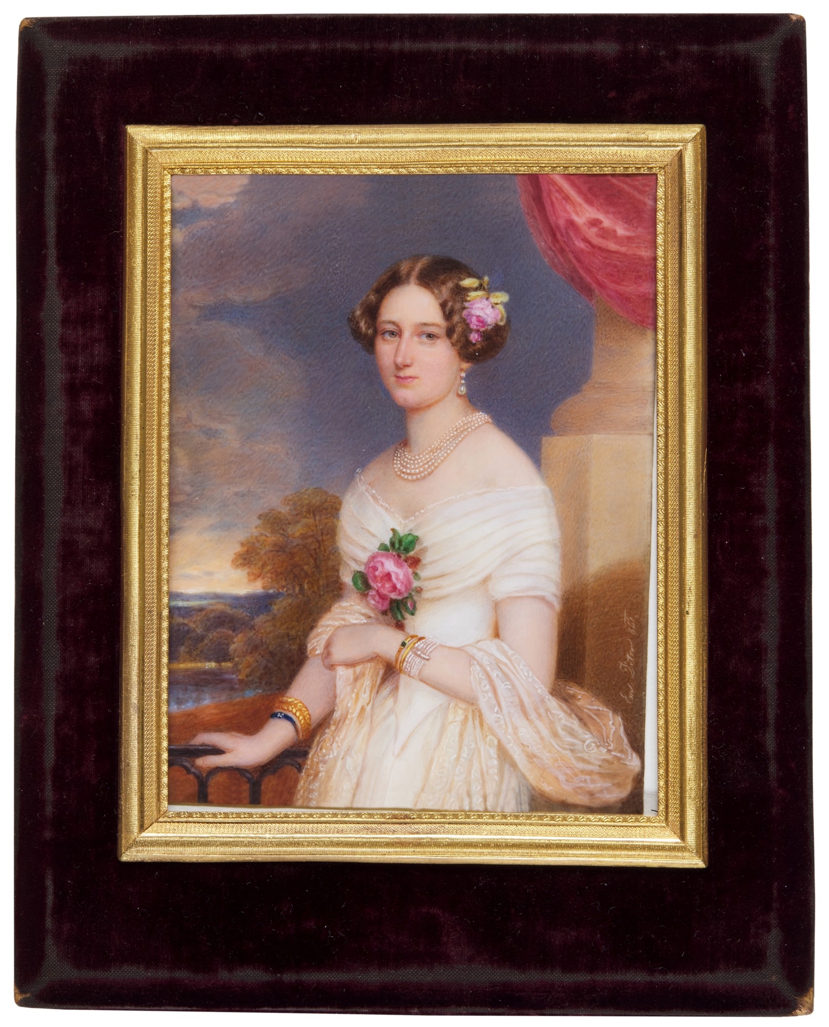Emanuel Thomas Peter | Portrait of a lady | MutualArt