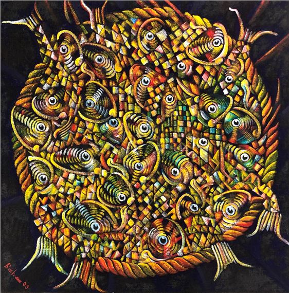 Dean Buchanan | FISH IN A BASKET (2000) | MutualArt