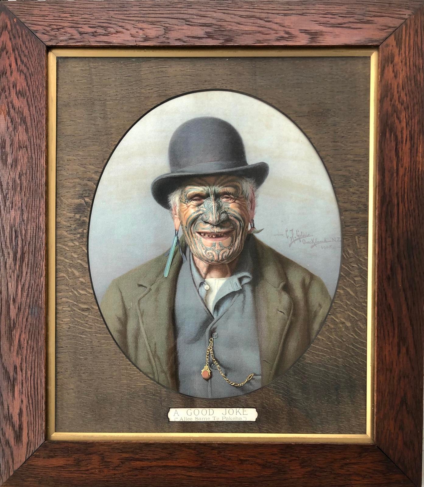 Charles Frederick Goldie | A GOOD JOKE | MutualArt