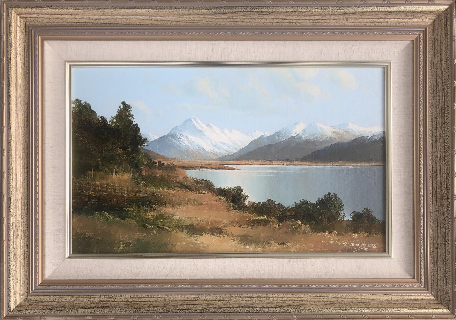 Peter J. Wallers | MOUNT COOK AND LAKE PUKAKI (1993) | MutualArt