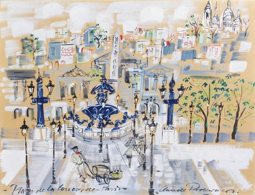 Claude Rodewald | Place de la Concorde | MutualArt