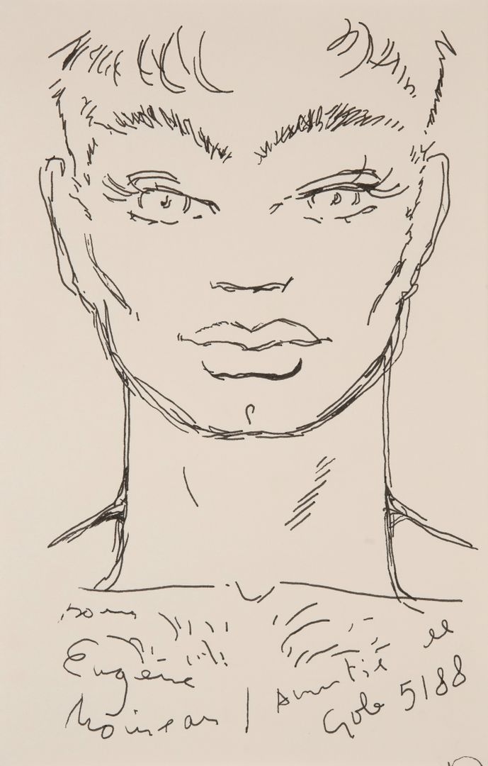 Jean Boullet | Bust of a young man | MutualArt