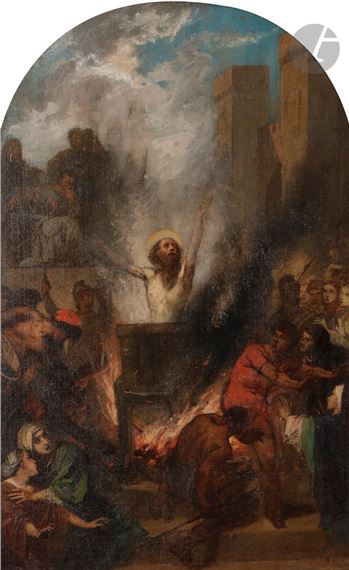 Auguste-Barthélemy Glaize | Le martyre de saint Jean | MutualArt