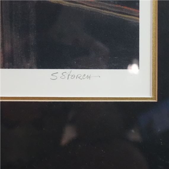 Sally Storch | Women in the Green Dress | MutualArt