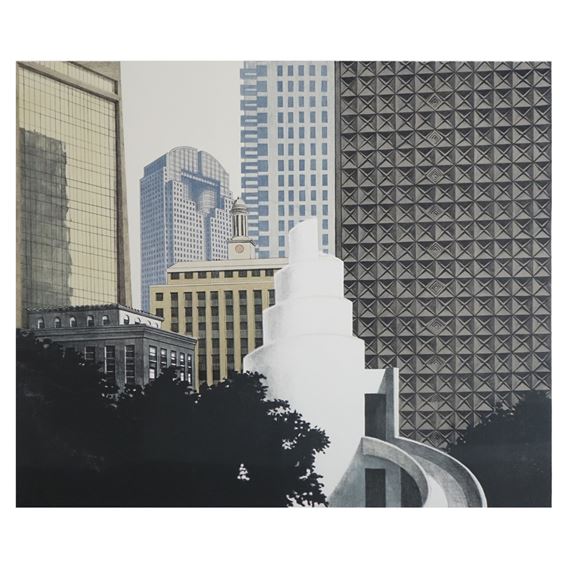 Richard Haas | Dallas Skyline | MutualArt