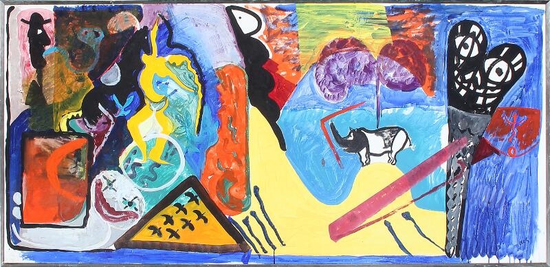 Ole Bjørn Gundermann | Cirkus næsehorn (Circa 1985) | MutualArt