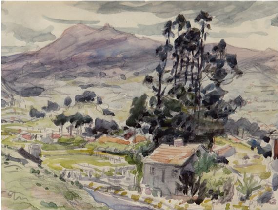 Paul Weiser | Hütte im Tal | MutualArt