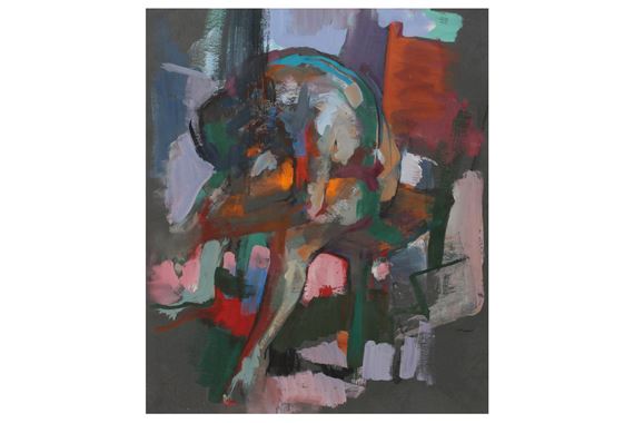 Crawfurd Adamson | Seated figure (1992) | MutualArt