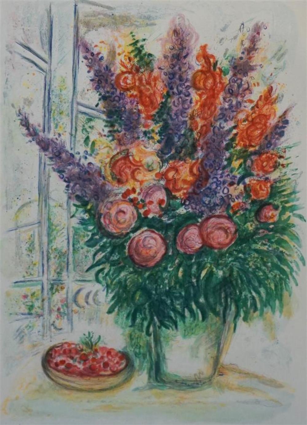 Marc Chagall | Still Life of Vase of Flowers | MutualArt