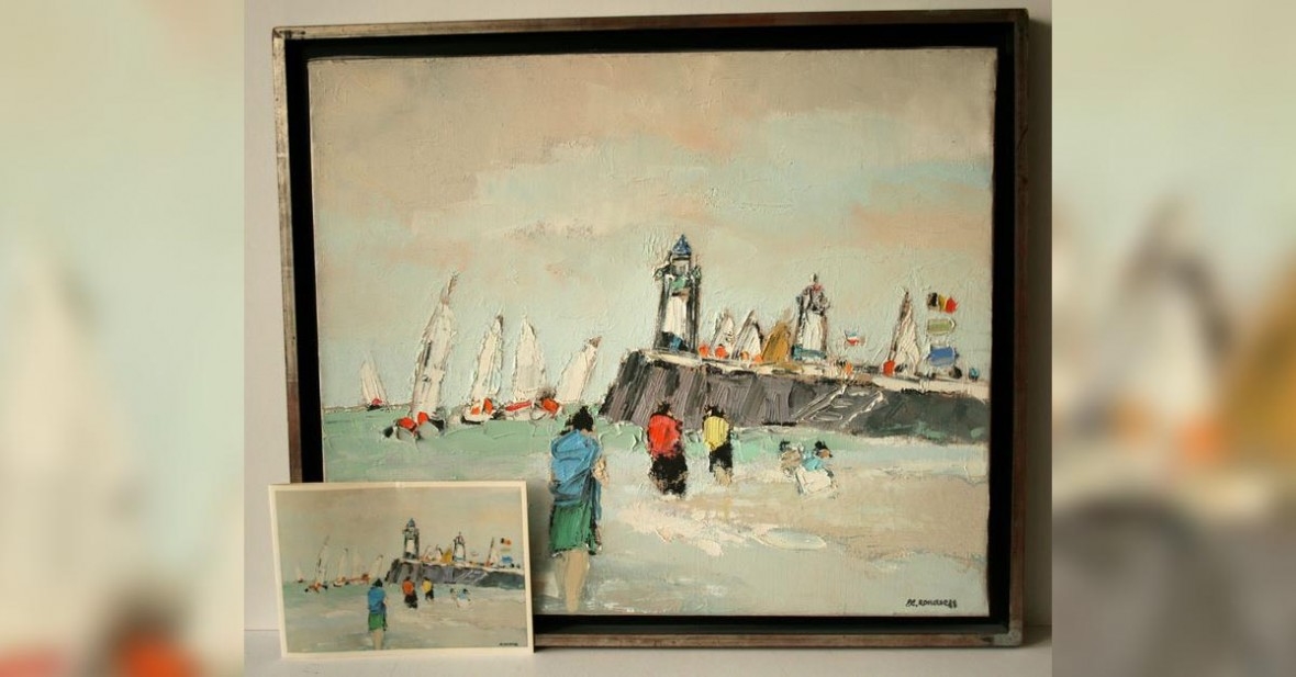 Georges Roudneff | Regates à Nieuwpoort | MutualArt