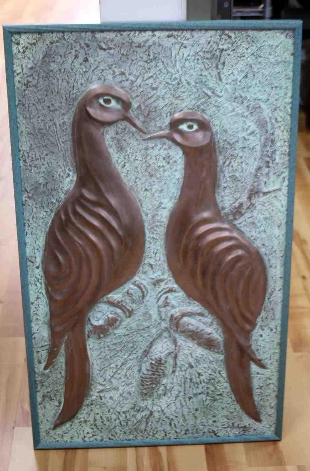 Ralph N. Hurst | Love birds wall hanging | MutualArt