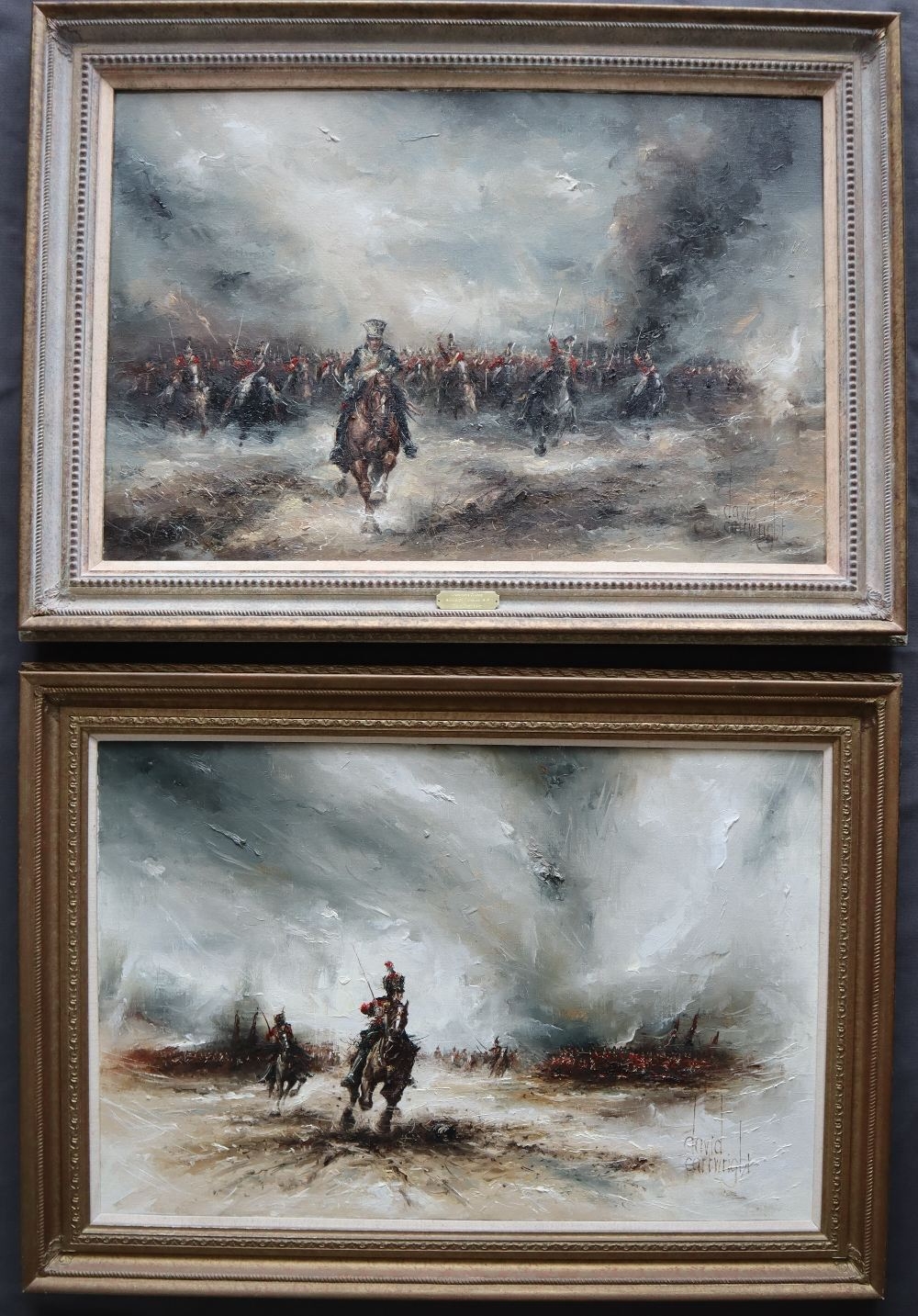 David Cartwright | Uxbridge's Charge, Battle of Waterloo 1815 | MutualArt