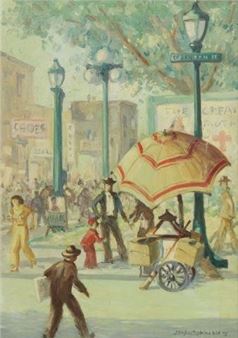 John Augustus Walker | 5 Artworks at Auction | MutualArt