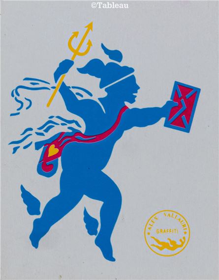 Alex Vallauri | Cupido | MutualArt