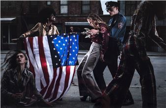 Stanley Forman | The Soiling of Old Glory, Boston | MutualArt