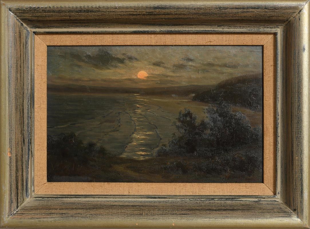 Byron Cooper | A Moonlight Bay | MutualArt