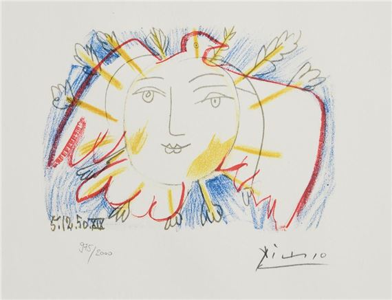 Pablo Picasso | Face of Peace | MutualArt