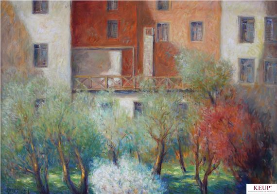 Hans Nowak | Am Stadtgraben Regensburg (1974) | MutualArt