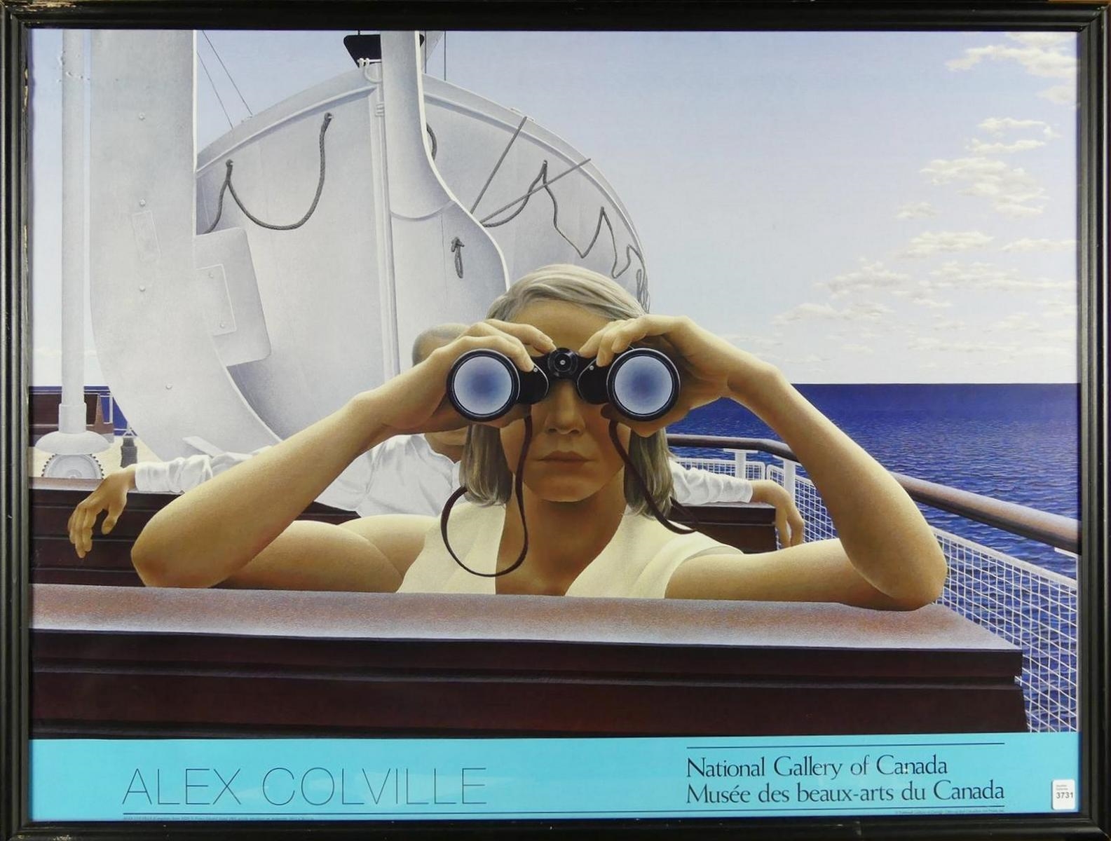 Alex Colville | Swim poster (1995) | MutualArt
