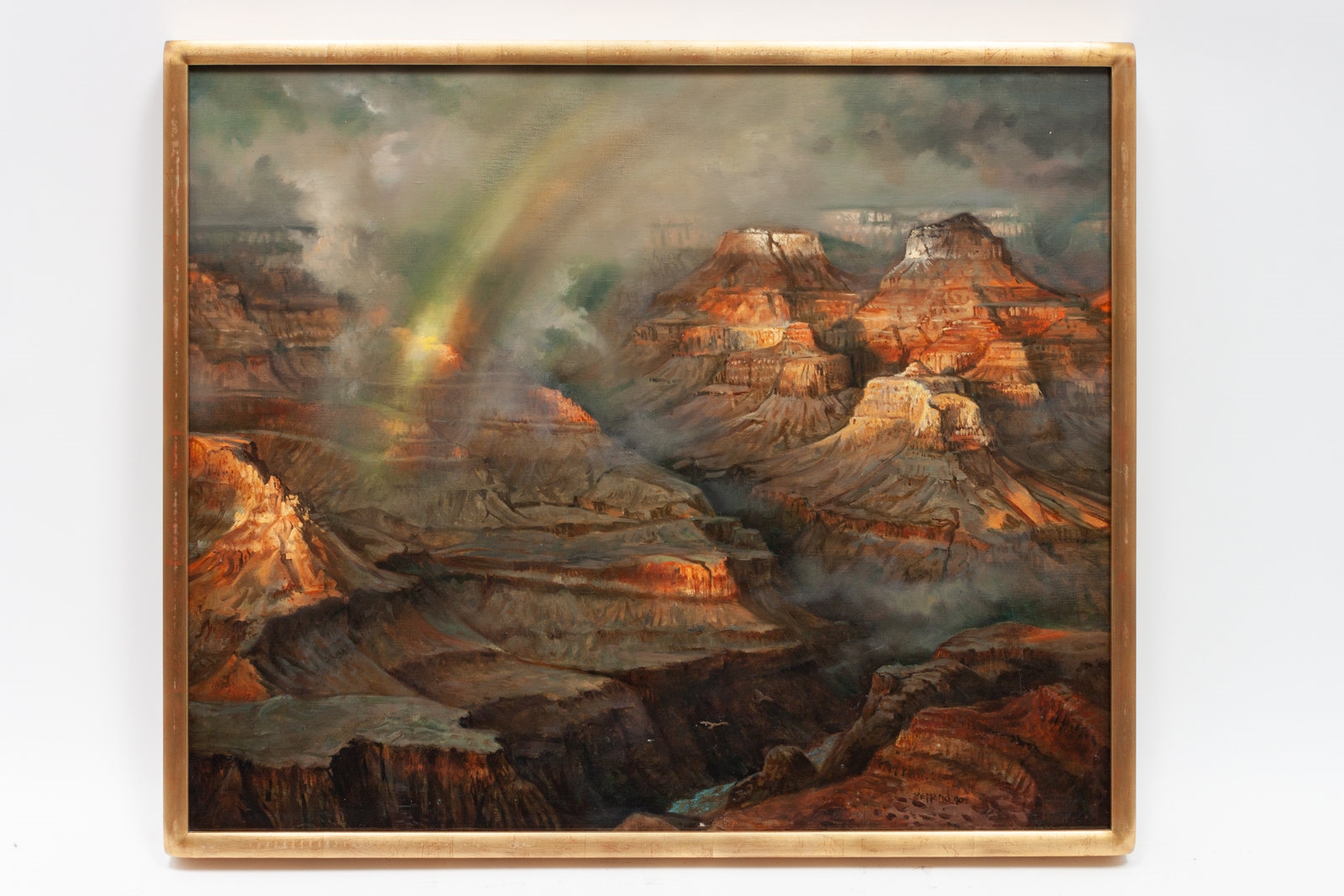 Sheppard Joseph | Grand Canyon Storm and Light (1990) | MutualArt