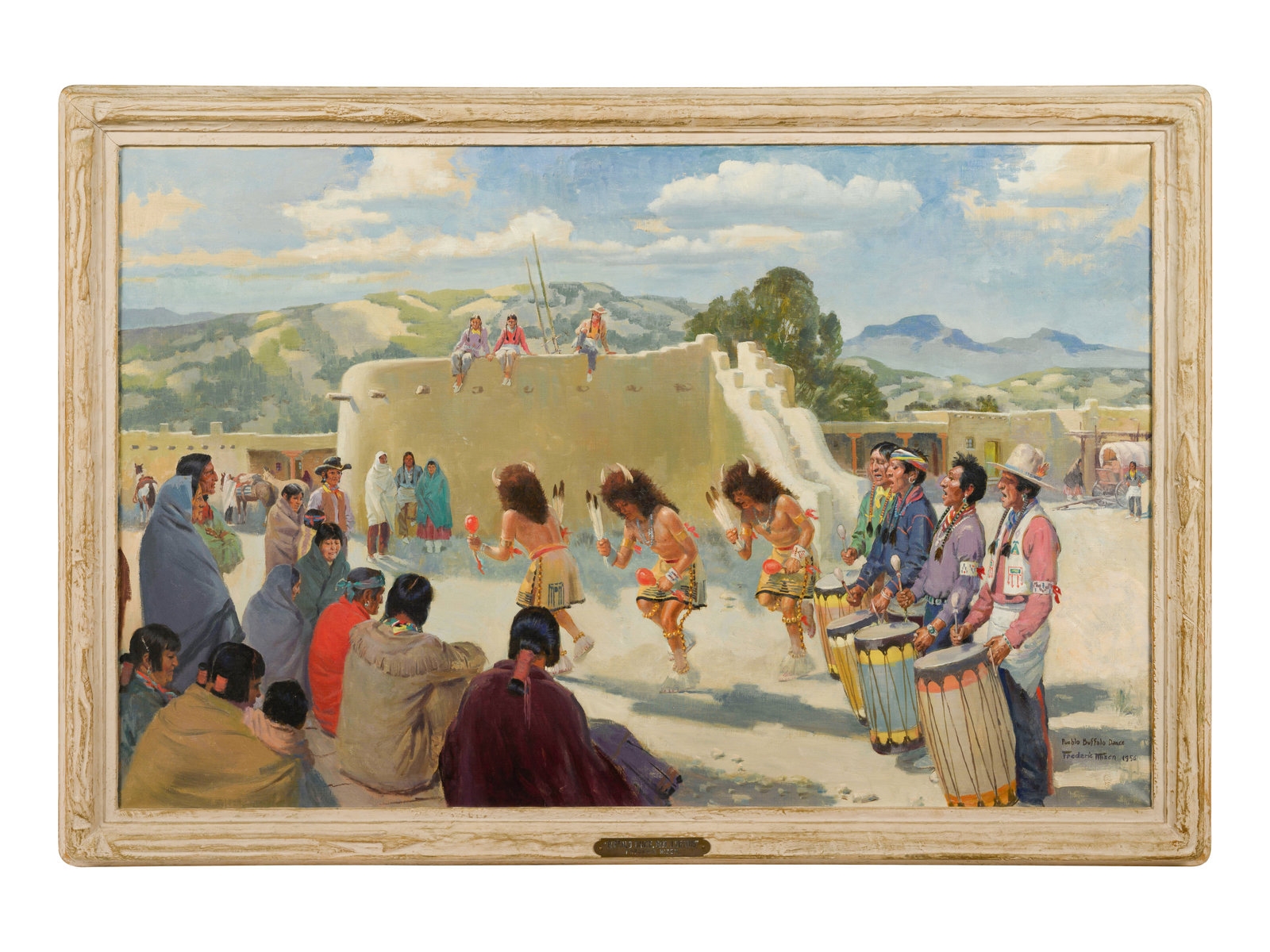 Frederic Kimball Mizen | Buffalo Dance (1956) | MutualArt