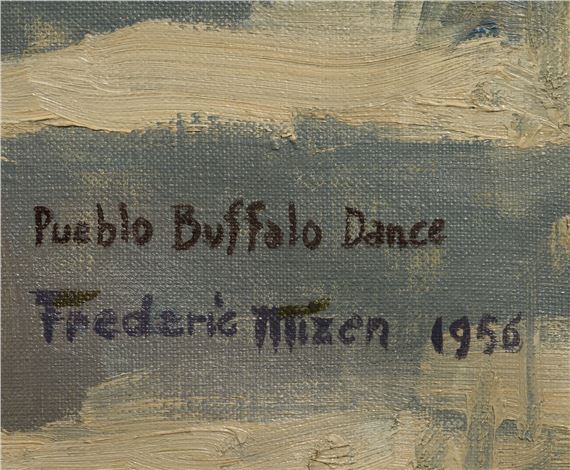 Frederic Kimball Mizen | Buffalo Dance (1956) | MutualArt