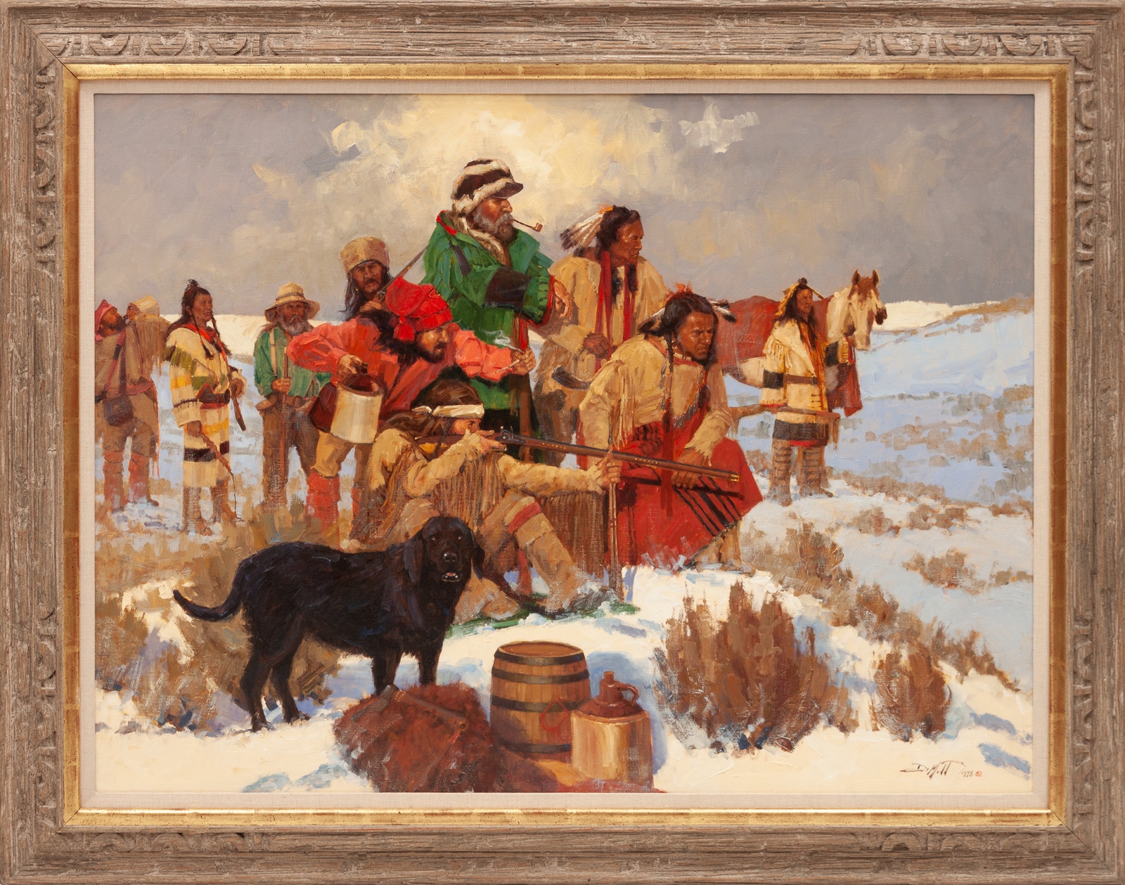 John DeMott | Frontier Hunting Party (1998) | MutualArt