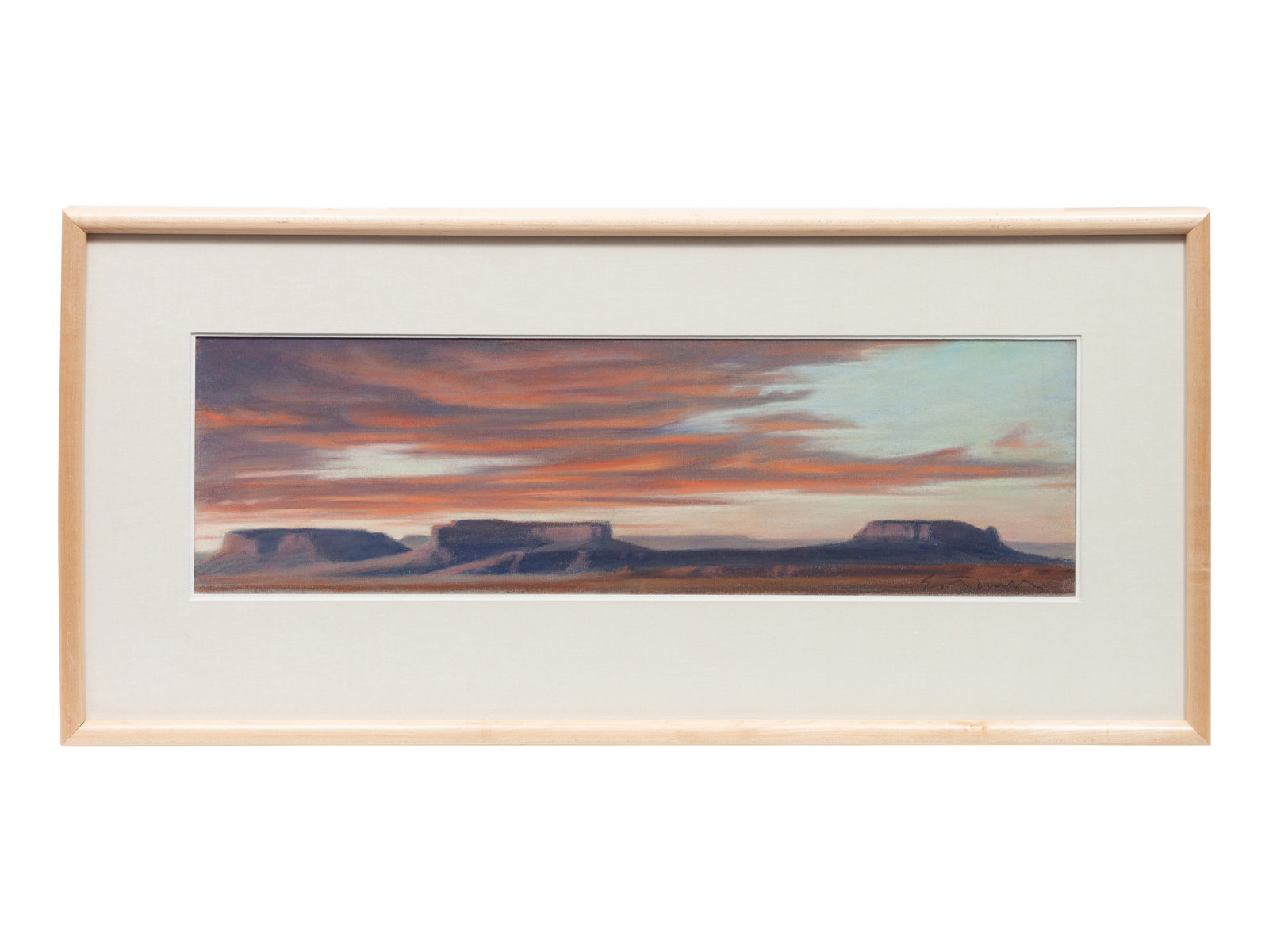 Ed Mell | Mesa Sunset | MutualArt