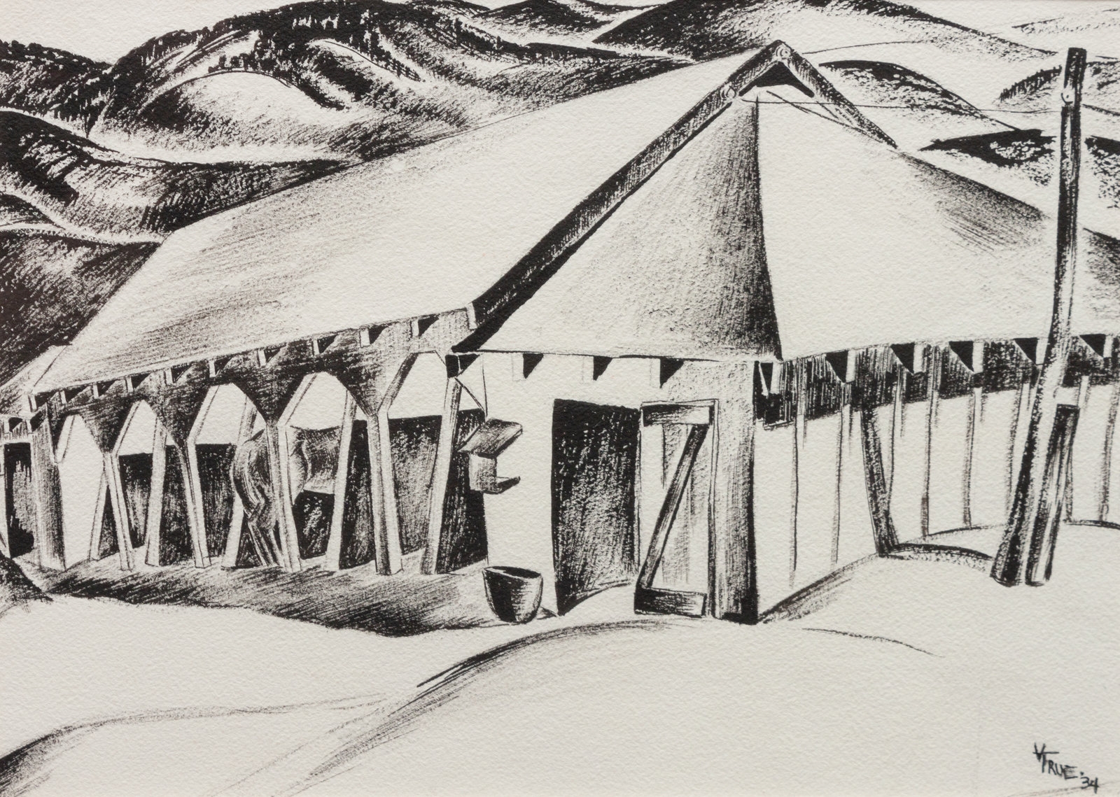 Virginia True | The Stables (1934) | MutualArt