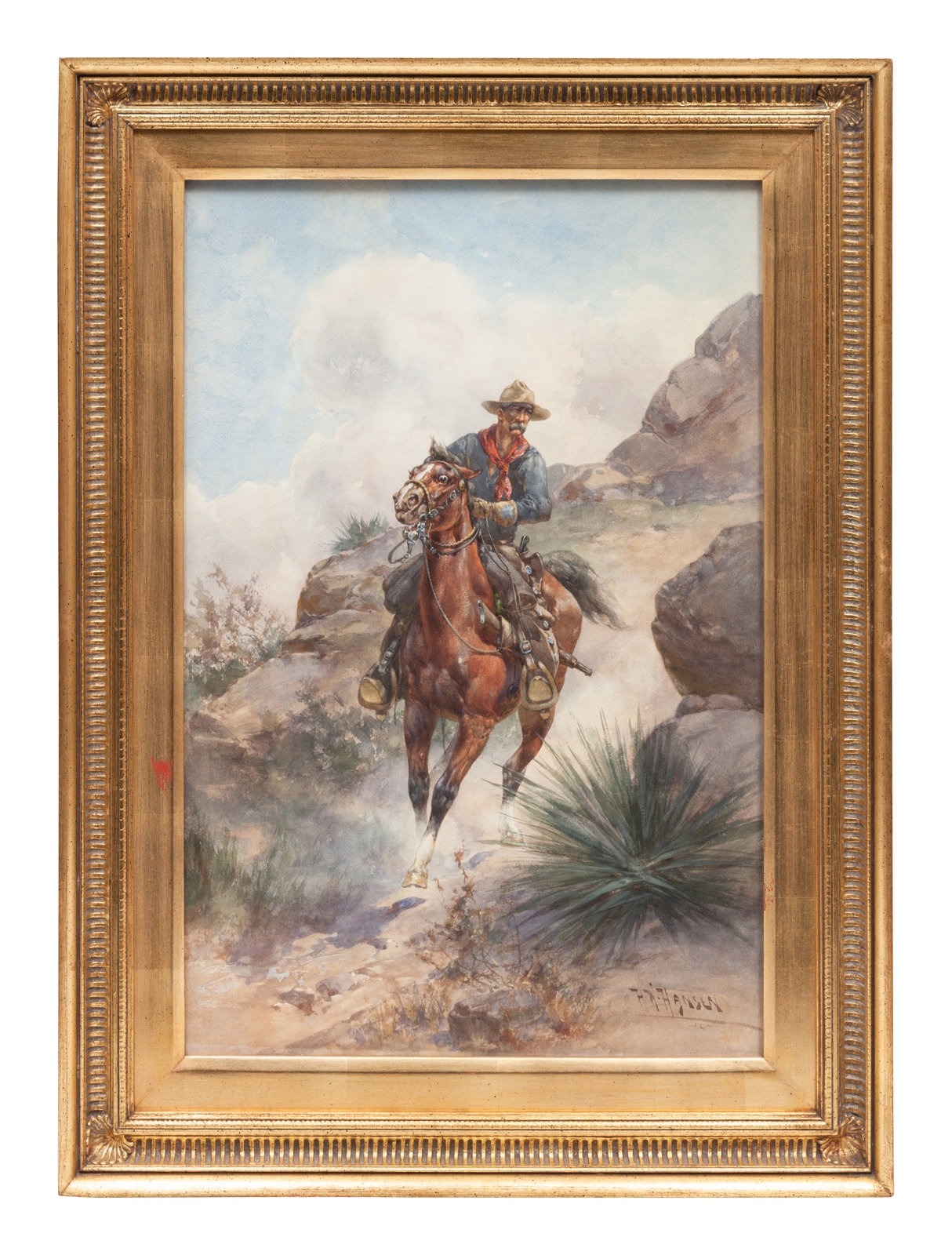 Herman Wendleborg Hansen | Cowboy Rider | MutualArt