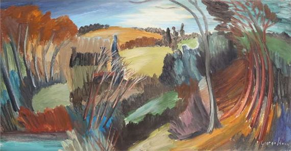 George Hann | Abstract landscape | MutualArt