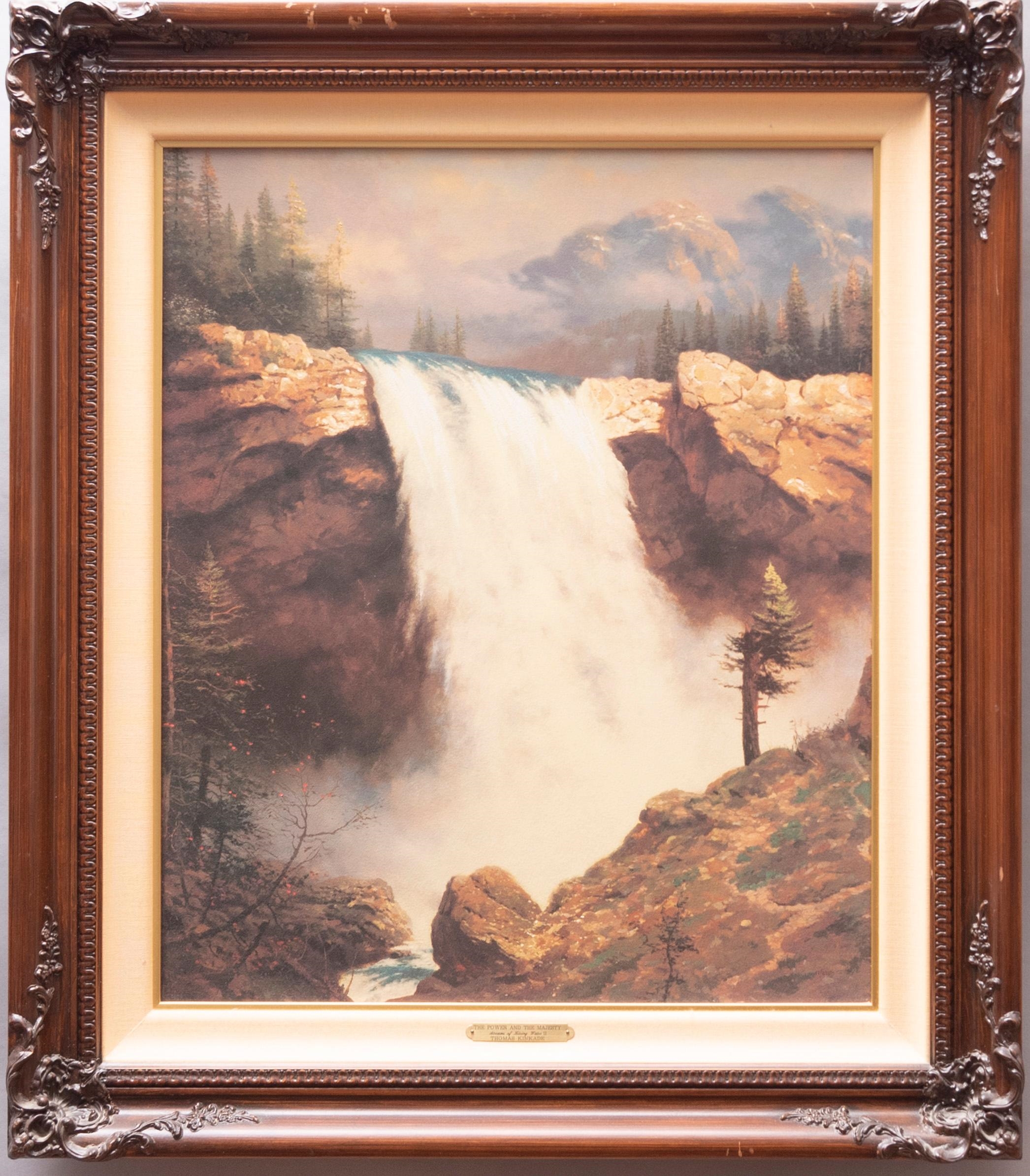 Thomas Kinkade | Waterfall | MutualArt
