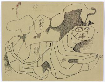 Lucebert | Untitled (Circa 1952) | MutualArt
