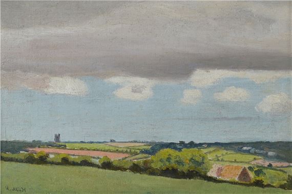 Robert Morson Hughes | Panoramic landscape | MutualArt
