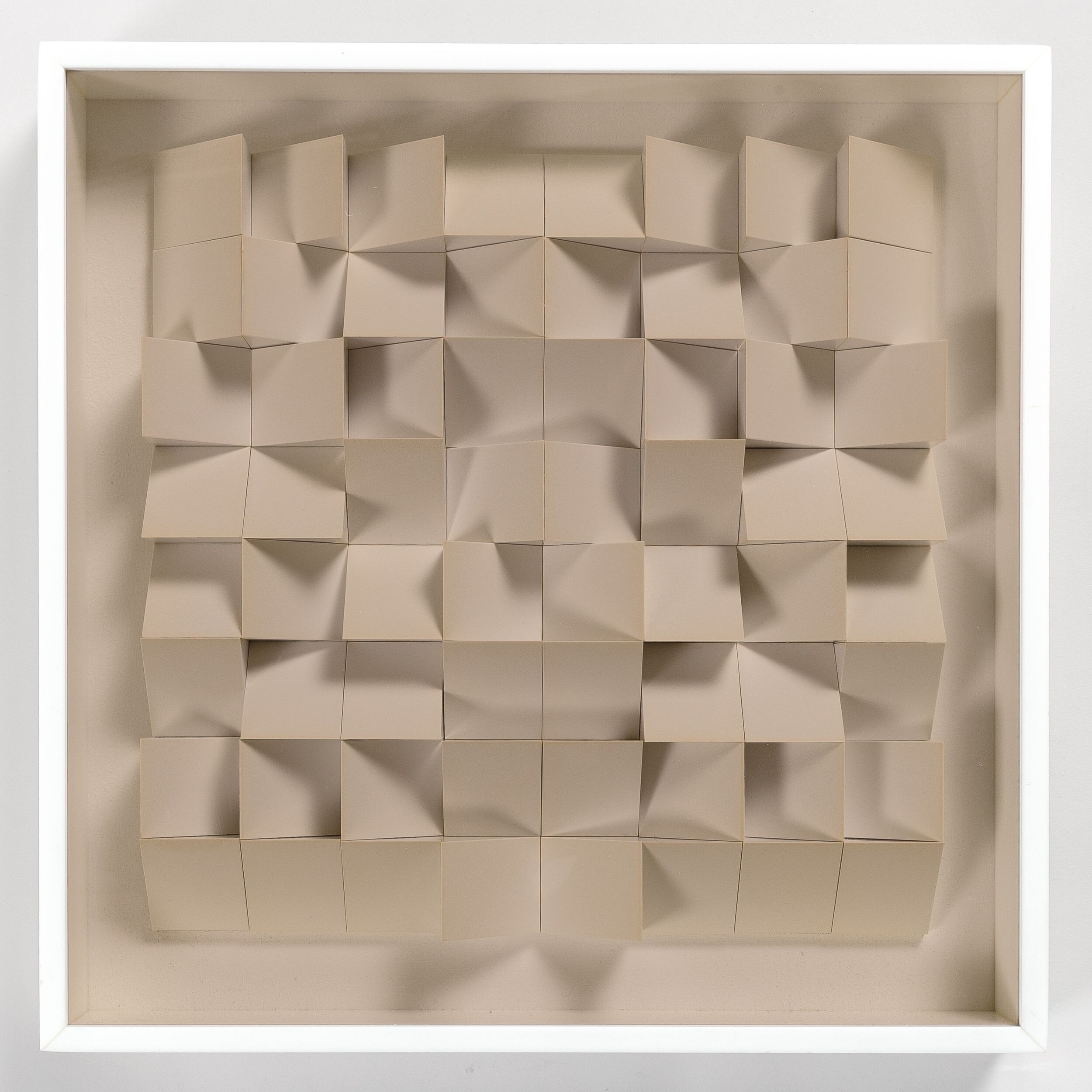 Klaus Staudt | Vertikalspiegelung (1974) | MutualArt