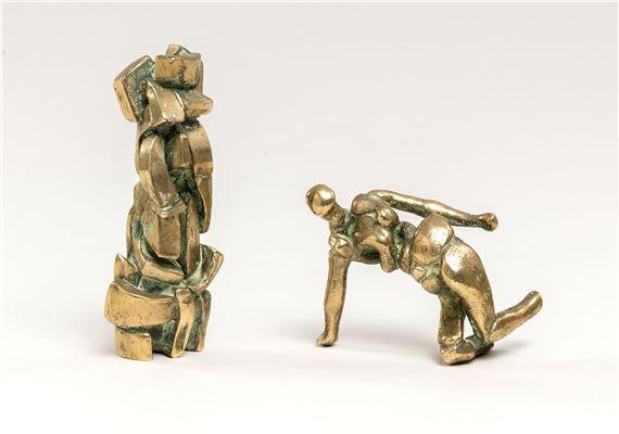 Rik Poot | Leaning figure - Tower | MutualArt