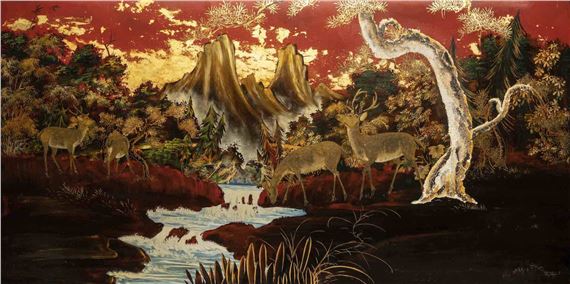 Vietnamese School, 20th Century | Harde de cerf | MutualArt
