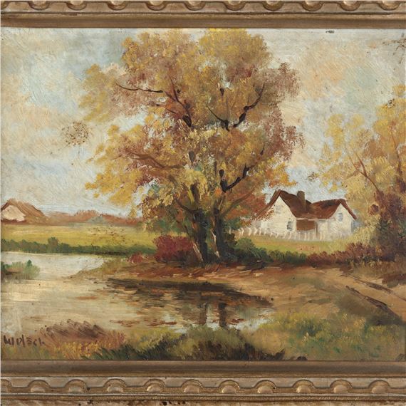 Paul Welsch | Three Landscape Paintings | MutualArt