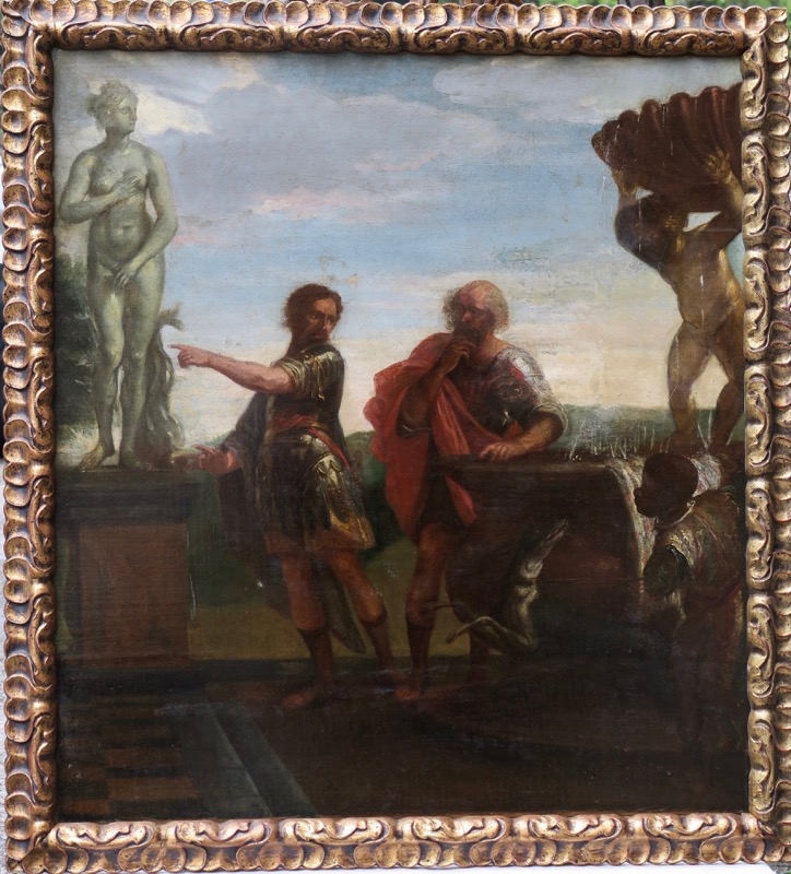 Giovanni Francesco Romanelli | Escena de la historia de Roma | MutualArt