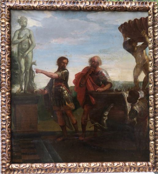 Giovanni Francesco Romanelli | Escena de la historia de Roma | MutualArt
